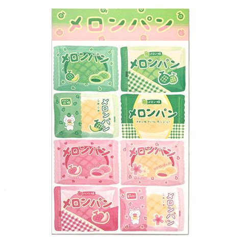 딸기의마음 딸기의 마음 메론빵 스티커 위시버킷