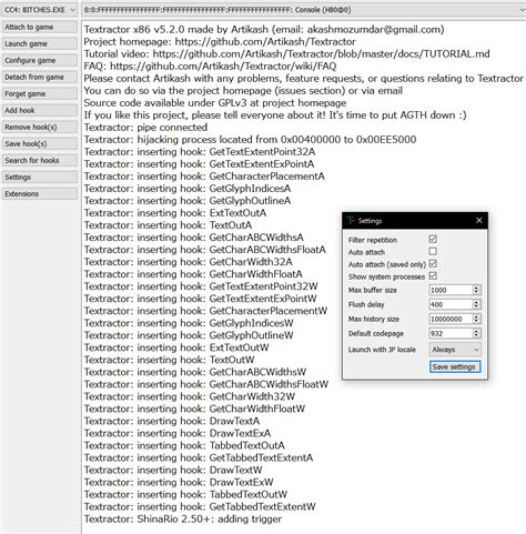 can t find the correct hook in a rio game · issue 881 · artikash textractor · github