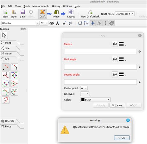 QTextCursor SetPosition Position Out Of Range Bug Reports Issues Seamly Patterns Forum