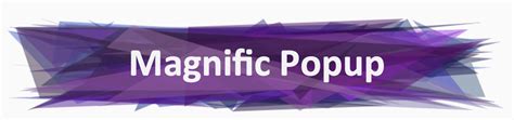 Magnific Popup