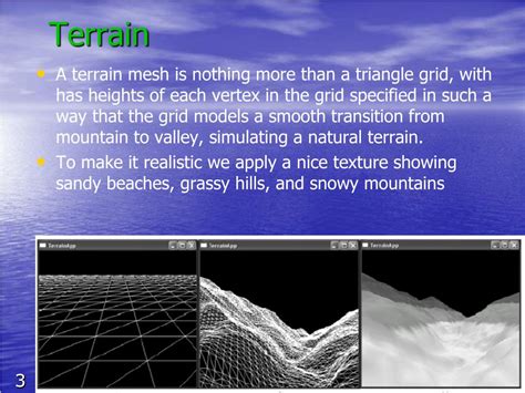 PPT Terrain Rendering And Level Of Detail Lecture Week PowerPoint Presentation ID