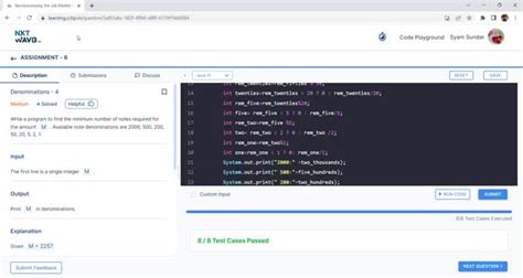 day62 100daysofcodingchallenge java nxtwave nxtwaveccbp syam