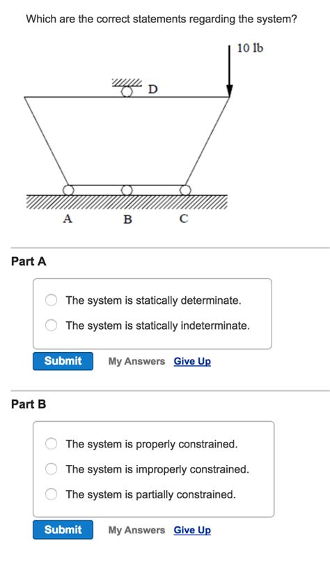Solved Which Are The Correct Statements Regarding The