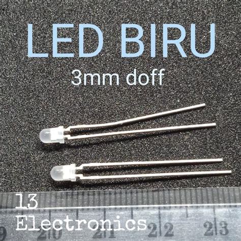 Jual Led Biru Doff 3mm Tidak Silau Cocok Buat Indikator Rakitan Arduino Kab Bandung 13
