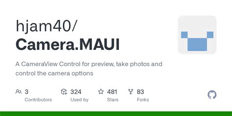 Github Hjam40cameramaui A Cameraview Control For Preview Take