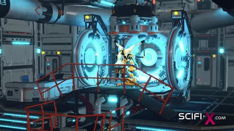 Sci Fi Bdsm Cuffed And Fucked A Sexy Young Hottie And Shemale Android In The Lab Xhamster