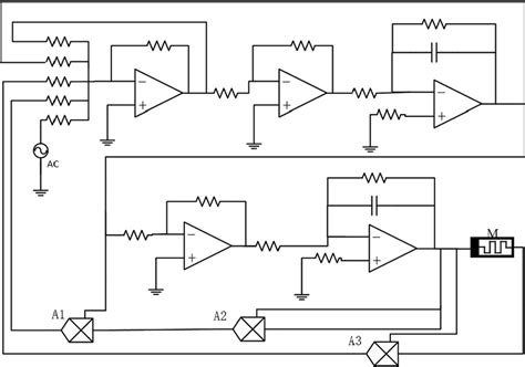 Schematic Diagram Of The Van Der Pol Duffing Chaos Detection System