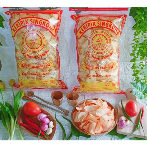 Jual Keripik Cap Bunga Cempaka Shopee Indonesia