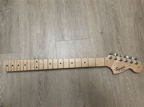 Maple Squier Affinity Stratocaster Neck 2003 Reverb