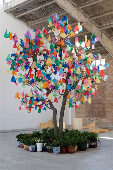 Pin By Plasticproject On Artwork Tree Art Sustainable Art Recycled Art