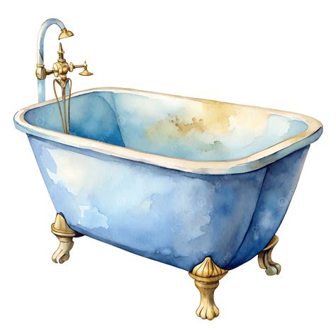 Clipart Bathtub Vintage Antique Bath Cc002