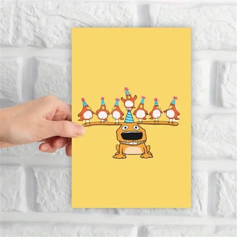 1бр Честита Рожден Ден Картичка Забавна Картичка за Рожден Temu Bulgaria