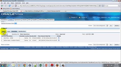 Po Matching To Invoice In R12 2 Oracle Payables Youtube