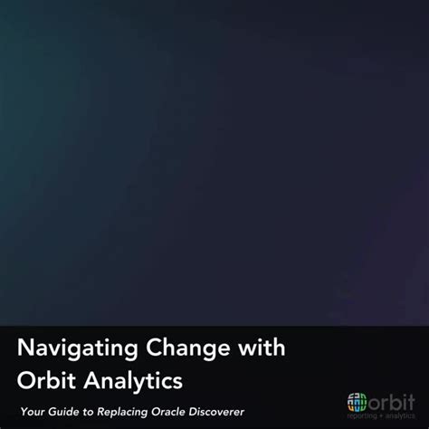 Orbit Reporting Analytics On Linkedin Orbitanalytics Replacingdiscoverer Businessintelligence…