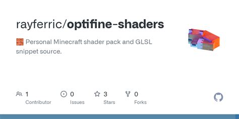 GitHub Rayferric Optifine Shaders Personal Minecraft Shader Pack And GLSL Snippet Source