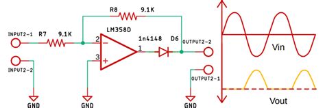 Precision Half Wave Rectifier Circuit Diagram - Circuit Diagram