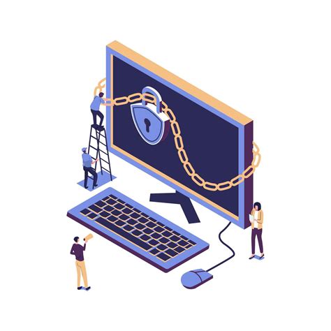 The Concept Of Protecting Computer Data For A Web Page 31132585 Vector