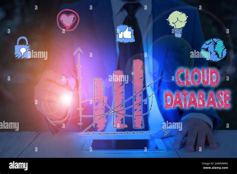 Text Sign Showing Cloud Database Business Photo Text Optimized Or