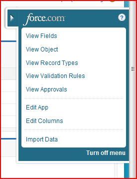 Apex How To Enable Quick Menu In Salesforce Salesforce Stack Exchange