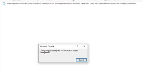 Unable To Open Encrypted Email Microsoft Community