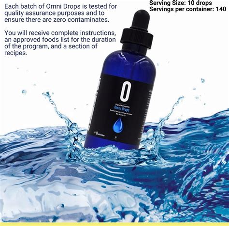 Omnitrition Omni Drop Bundle Omni Drops Diet Drops With Vitamin B12 4