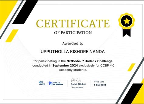upputholla kishore nanda on linkedin codingchallenge nextwaveacademy