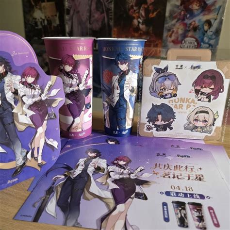 Genuine Hsr × Goodme Blade And Kafka Invitations Mugs Stickers