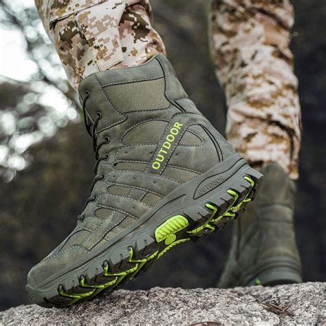 Oem Odm High Top Trail Boots Rubber Sole Hiking Shoes Clo105 Clarco
