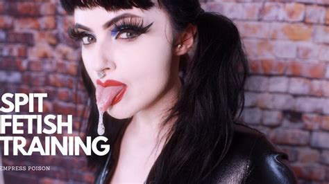Spit Fetish Training Empress Poison Clips4sale