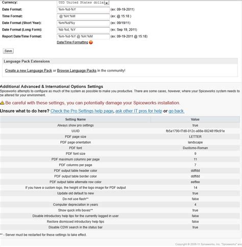 Custom Attributes In Advanced Settings Do Not Show Up Spiceworks