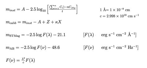 solved solve the next problem about photometry formulas are