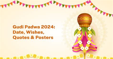 Gudi Padwa 2024 Date Wishes Quotes And Posters With Postive Festival App