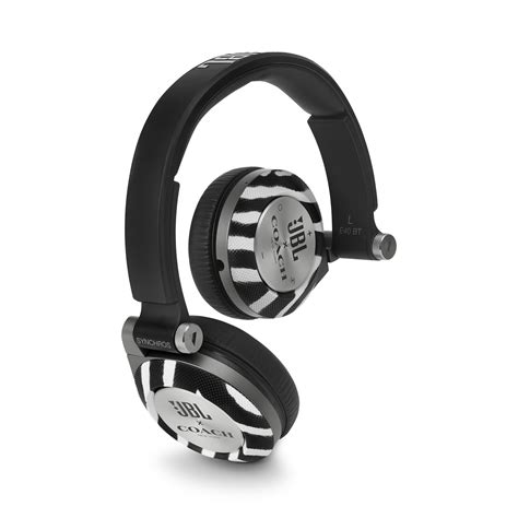 JBL E40BT COACH Limited Edition | Stylish Bluetooth Headphones