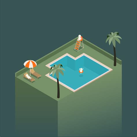 Isometric Vector Illustration Of Three People Chatting On Benches