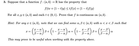 Solved Suppose That A Function F A B R Has The Property Chegg Com