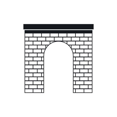Arch Icon Simple Style 14627171 Vector Art At Vecteezy