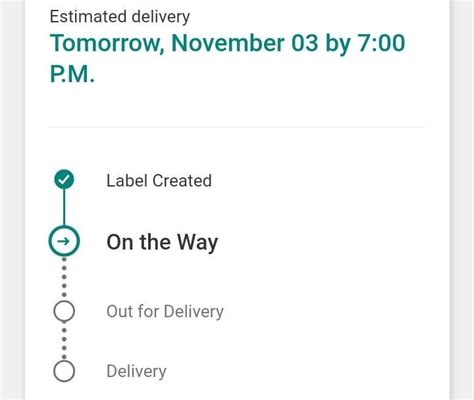Tracking Issue Update Rshipping