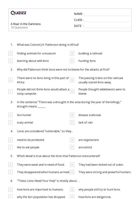 50 Brainstorming Worksheets For 4th Grade On Quizizz Free And Printable