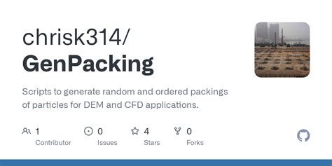 Github Chrisk Genpacking Scripts To Generate Random And Ordered Packings Of Particles For