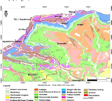 Figure 2 From Lithological Mapping And Automatic Lineament Extraction