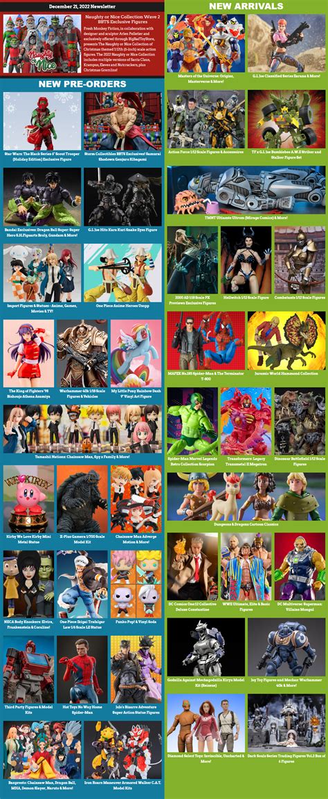 Action Figure Insider Sponsor News Bbts News Naughty Or Nice