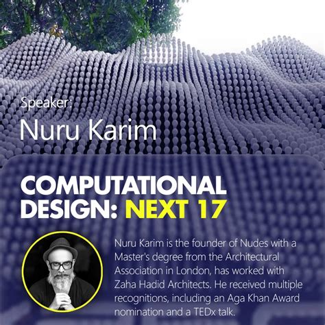 Computational Design Next 17 Parametric Architecture