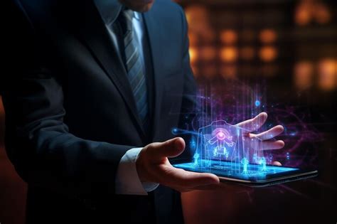 Premium Photo Human Connect With Digital World