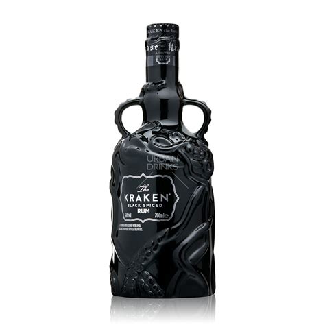 The Kraken Black Spiced Rum édition Limitée Céramique Noire 0 7l 40