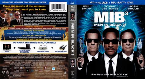 Men In Black Iii 2012 Blu Ray Cover And Label Dvdcover Com