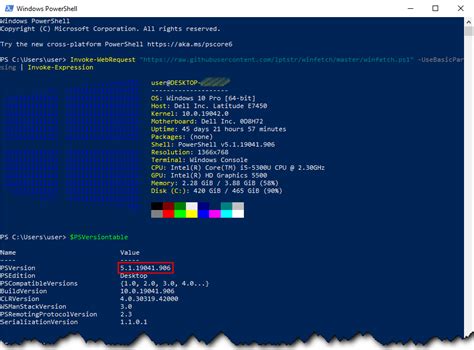 Neofetch Powershell Winfetch 200 Released New Segments Better