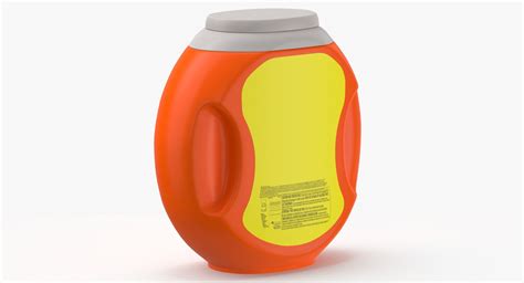 3d Model Laundry Detergent 01 Blank And Generic Label Turbosquid 2015186