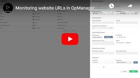 Availability Monitoring Network Availability Monitor Manageengine