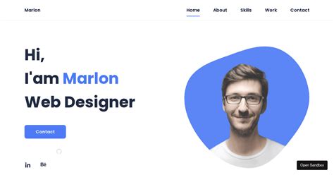 Bedimcodeportfolio Responsive Complete Codesandbox
