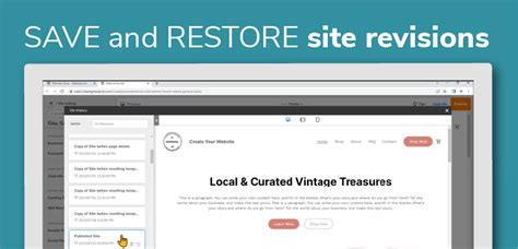How To Save And Restore Web Design Revisions Website Com Blog
